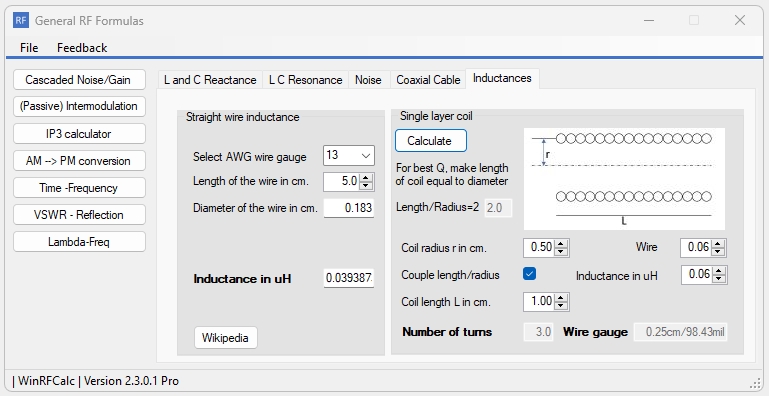 Single layer inductor
